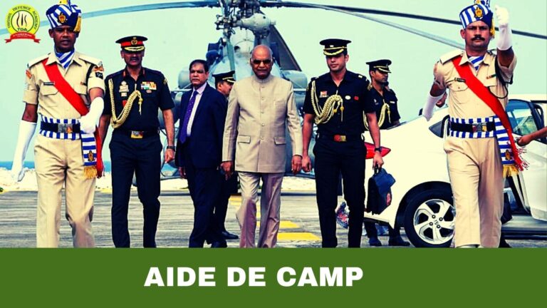 Everything To Know About Aide-De-Camp - Trishul Defence Academy
