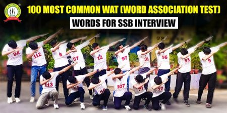 100 Most Common WAT Words for SSB Interview